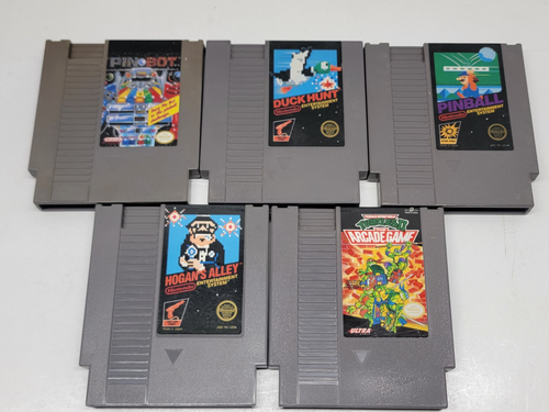 Lot of 5 Nintendo NES Video Games Used | eBay