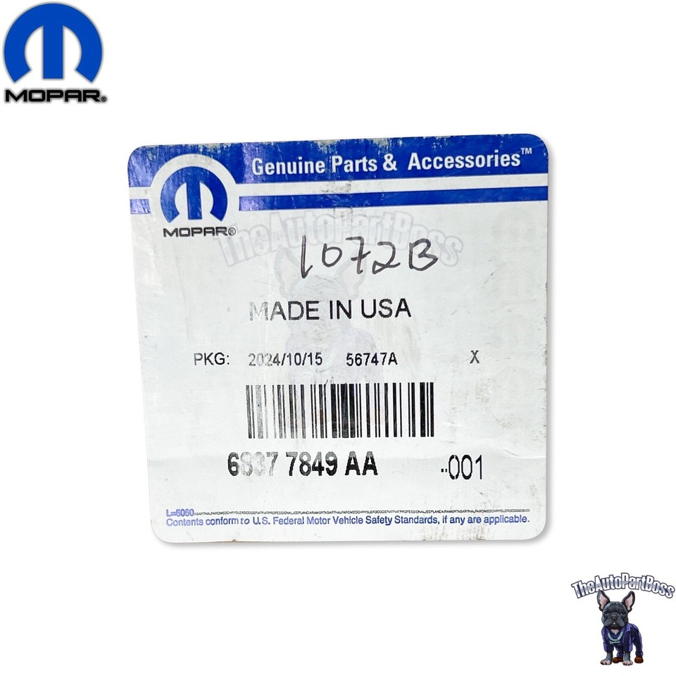 Engine Cooling Radiator OEM Mopar 68377849AA | eBay