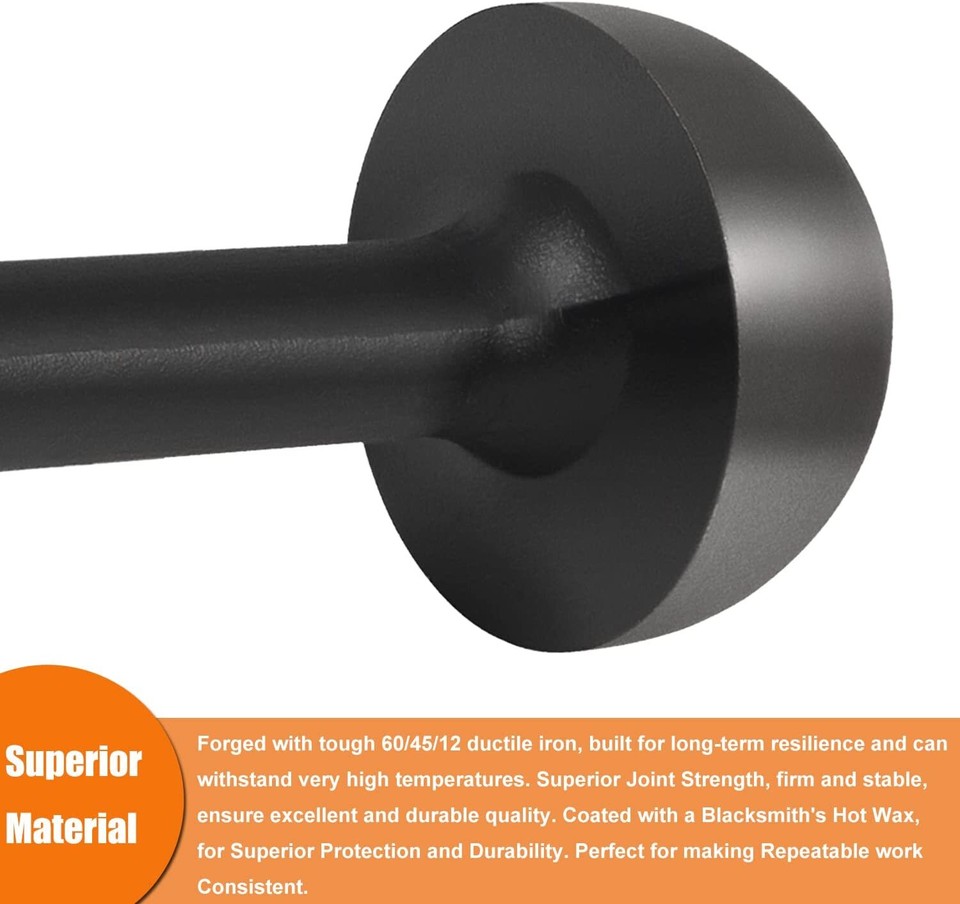 Blacksmith Tinsmith 4" Mushroom Stake For Use in Large Single Pexto ...