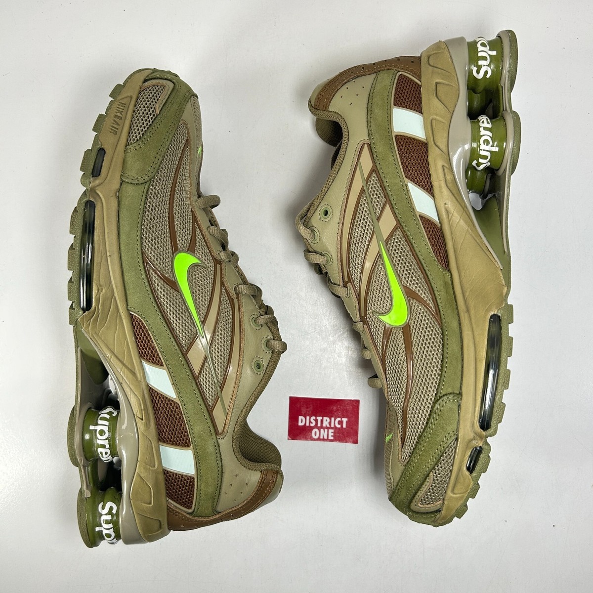 Supreme x Nike Shox Ride 2 Neutral Olive - Size 9 - DN1615 Supreme x Nike Shox Ride 2 Neutral Olive - Size 9 - DN1615