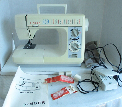 1960s Singer Model 3214 Sewing Machine,book and accessories | eBay