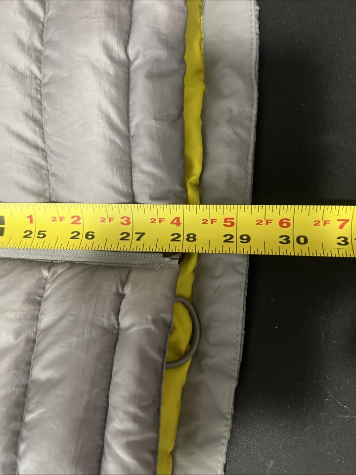 Marmot Jacket Mens Size M Silver Down 700 Fill Hiking Puffer Lightweight Zip EUC | eBay