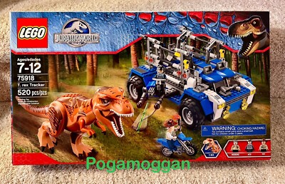 BRAND NEW SEALED LEGO 75918 JURASSIC WORLD T. REX TRACKER | eBay