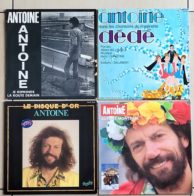 ANTOINE - Lot de 4 Vinyles / LP 33T de 1967 à 1985 en TBE | eBay