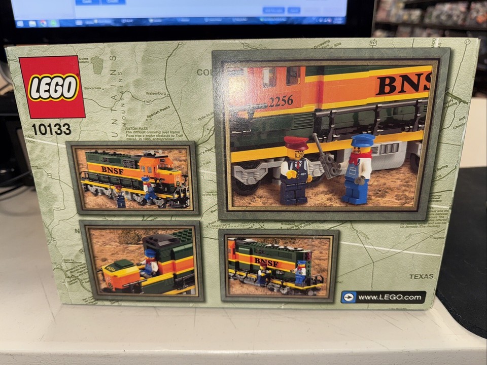 LEGO Trains: Burlington Northern Santa Fe (Bnsf) Locomotive (10133) | eBay
