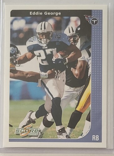 2002 Score #236 Eddie George Tennessee Titans Football Card | eBay