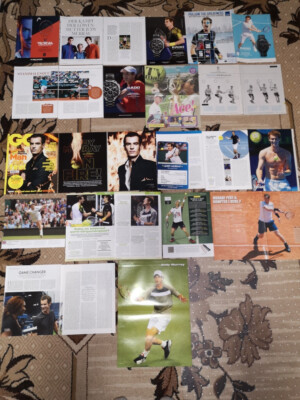 Andy Murray collection magazine covers articles adverts poster | eBay.de