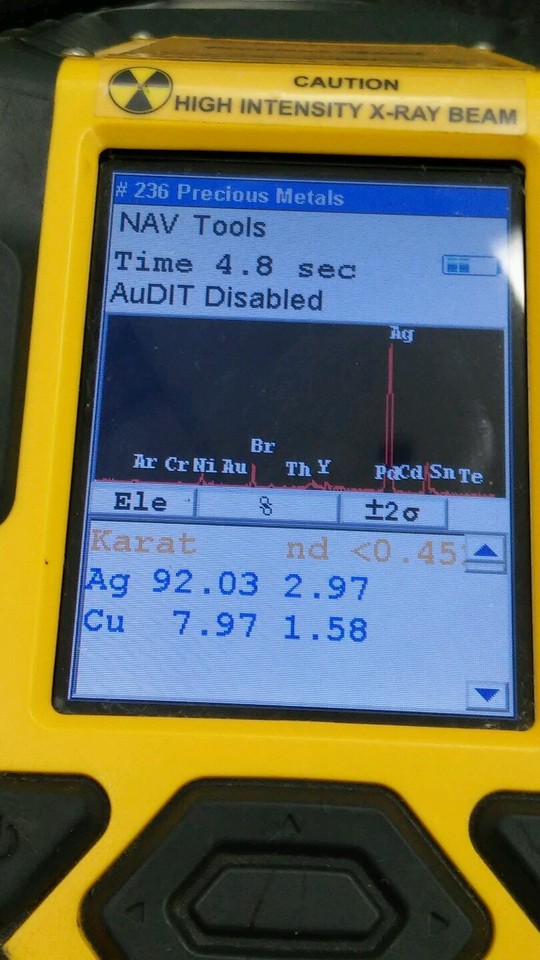 Sterling Silver & 14K Gold CBC Anchor Hook Design Bangle Bracelet | eBay