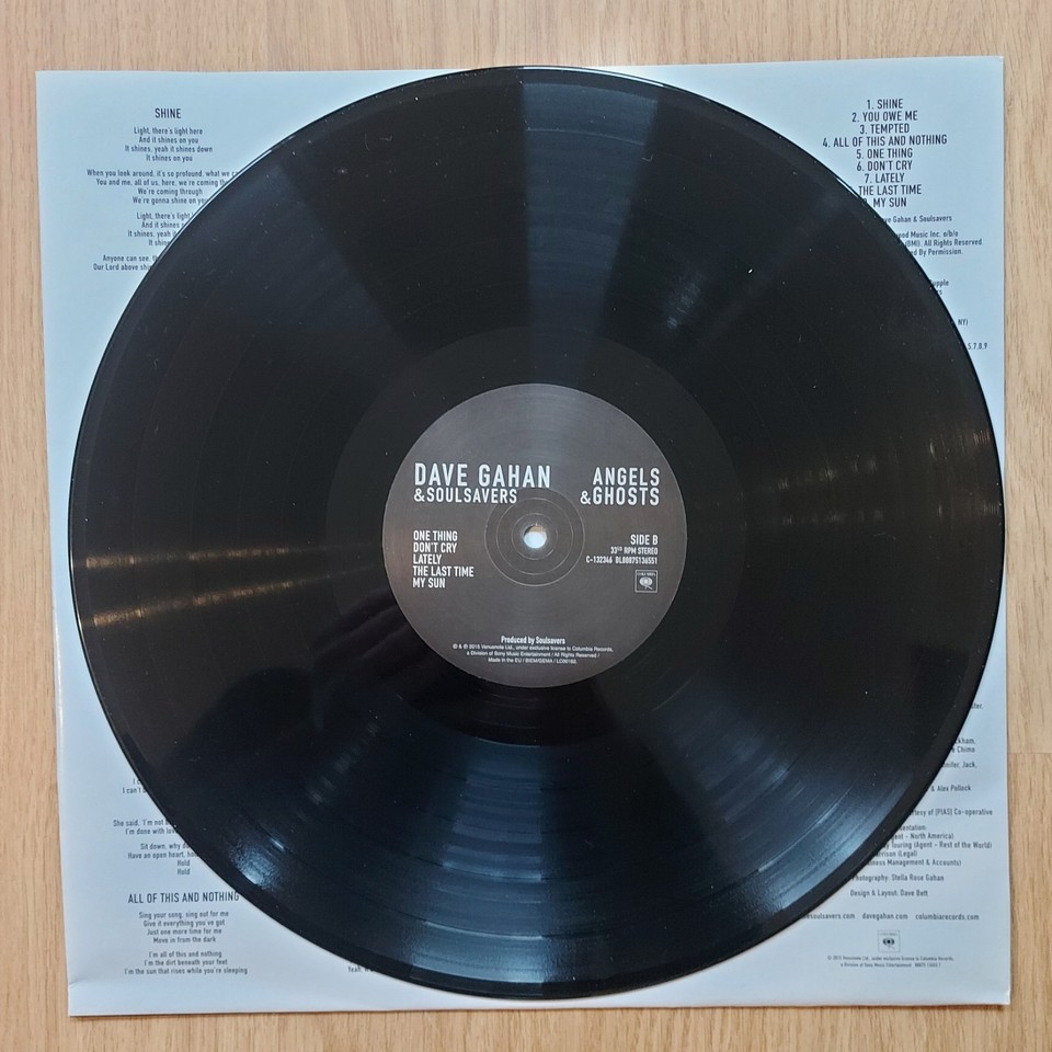 Dave Gahan & Soulsavers - Angels & Ghosts - LP | eBay UK