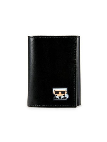 Karl Lagerfeld Paris Leather Trifold Wallet MSRP $65 | eBay