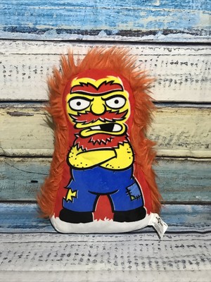 Groundskeeper Willie Plush Simpsons ~14" Ships free | eBay