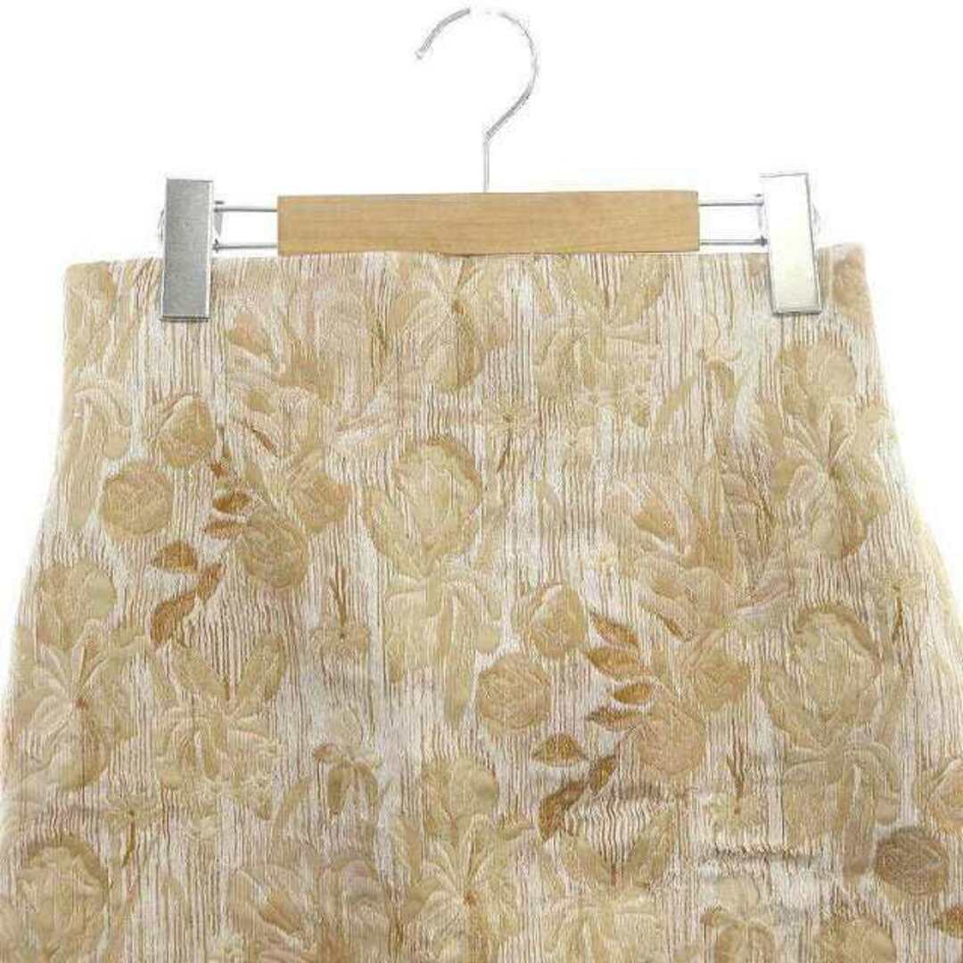 Mame Kurogouchi 22SS Hazy Floral Jacquard Mini Skirt Tight 2 Mame Kurogouchi 22SS Hazy Floral Jacquard Mini Skirt Tight 2