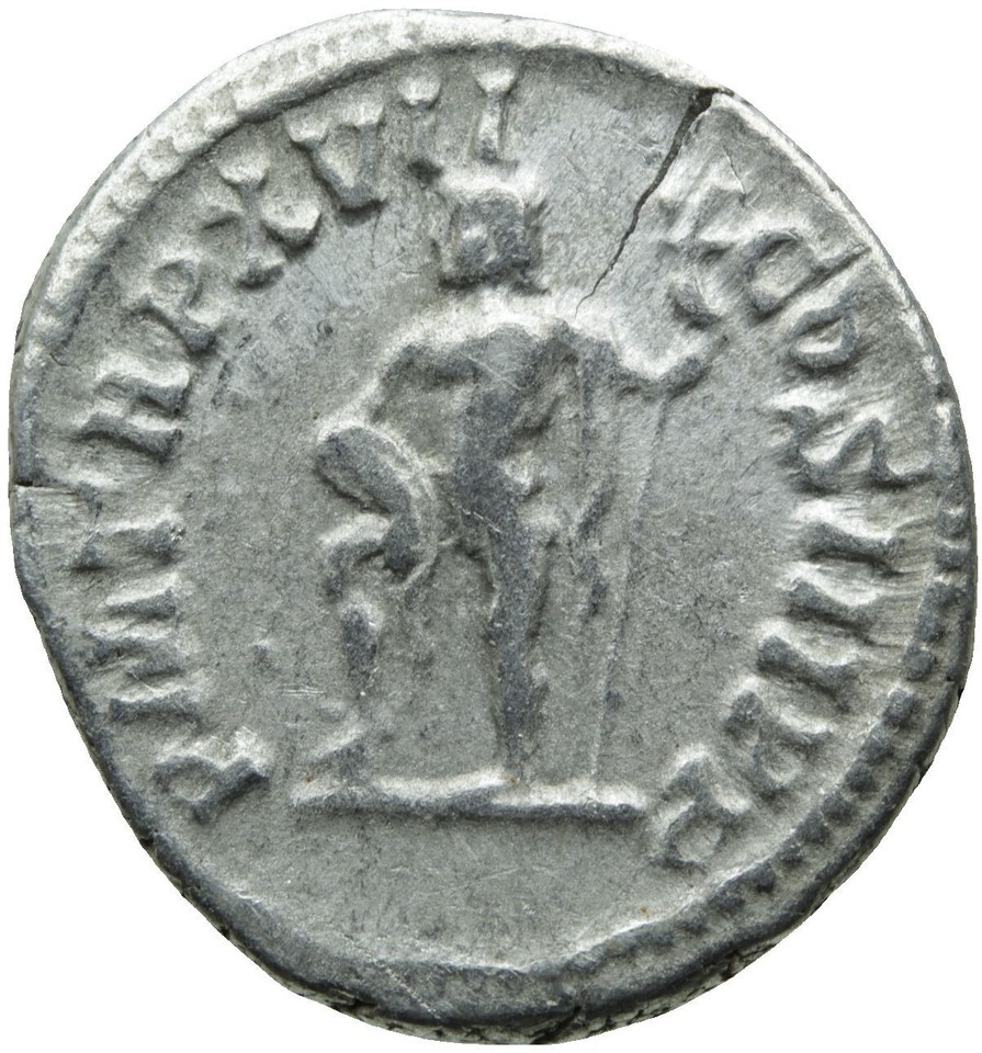 009. Roman Silver Coin. SEPTIMIUS SEVERUS, AR Denarius. Rome. Neptune ...