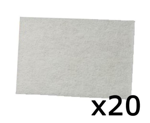 3M 7445 Scotch-Brite Light Duty Cleansing Pad 152mm x 228mm 20 Pack | eBay
