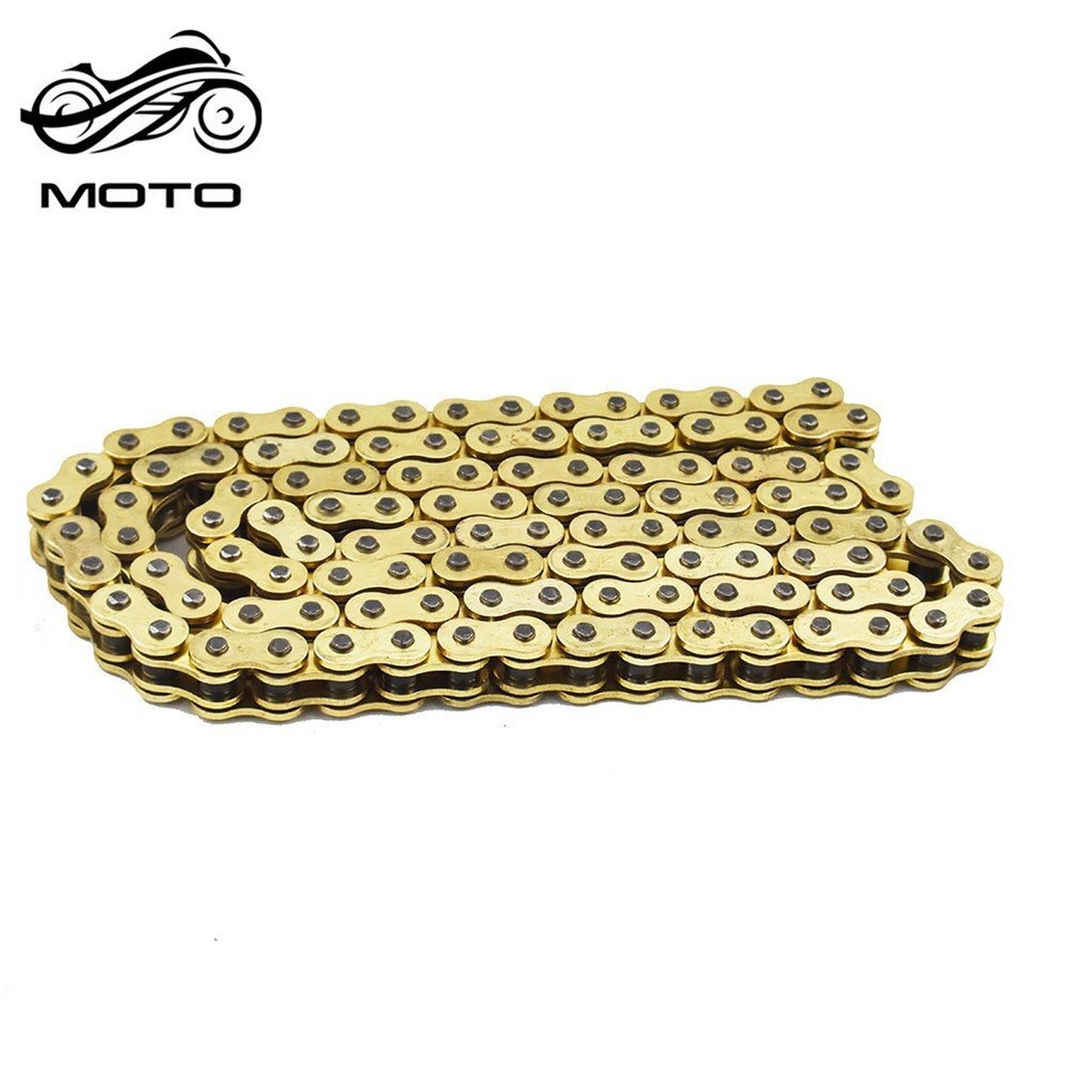 Drive Chain Gold Color 520 x114 ATV Motorcycle 520 Pitch With O-Ring ...