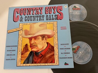 COUNTRY GUYS/GALS...Various Artists - - Australian Double 12" LP Jimmie ...