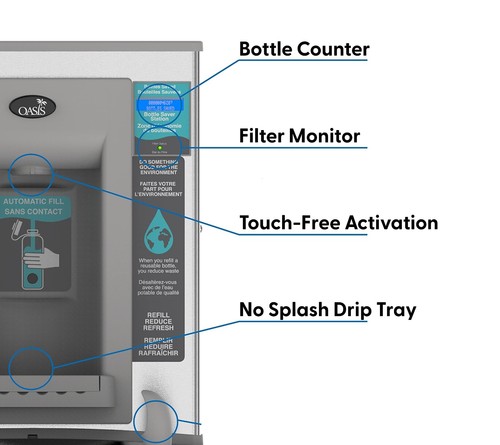 Oasis Versafiller® Bottle Filling Station Retrofit Kit Model: Pwebf | eBay