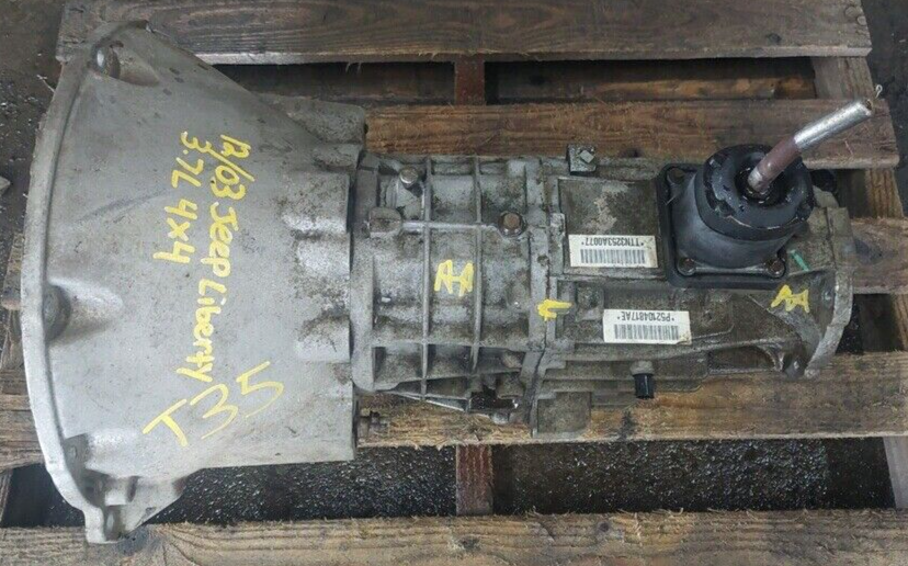 2002-2004 Jeep Liberty 3.7 4x4 5 Speed Manual Transmission Model 3550 ...