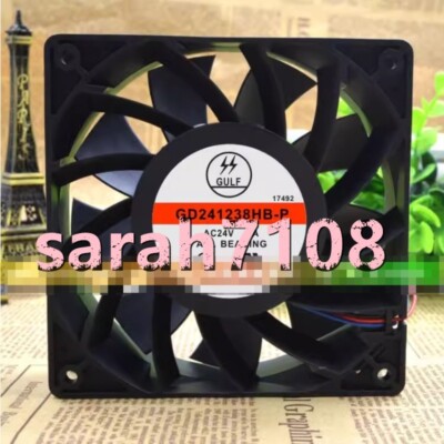 1PC NEW GUFF GD241238HB-P AC 24V 2A BALL BEARING 12cm FAN #LM | eBay