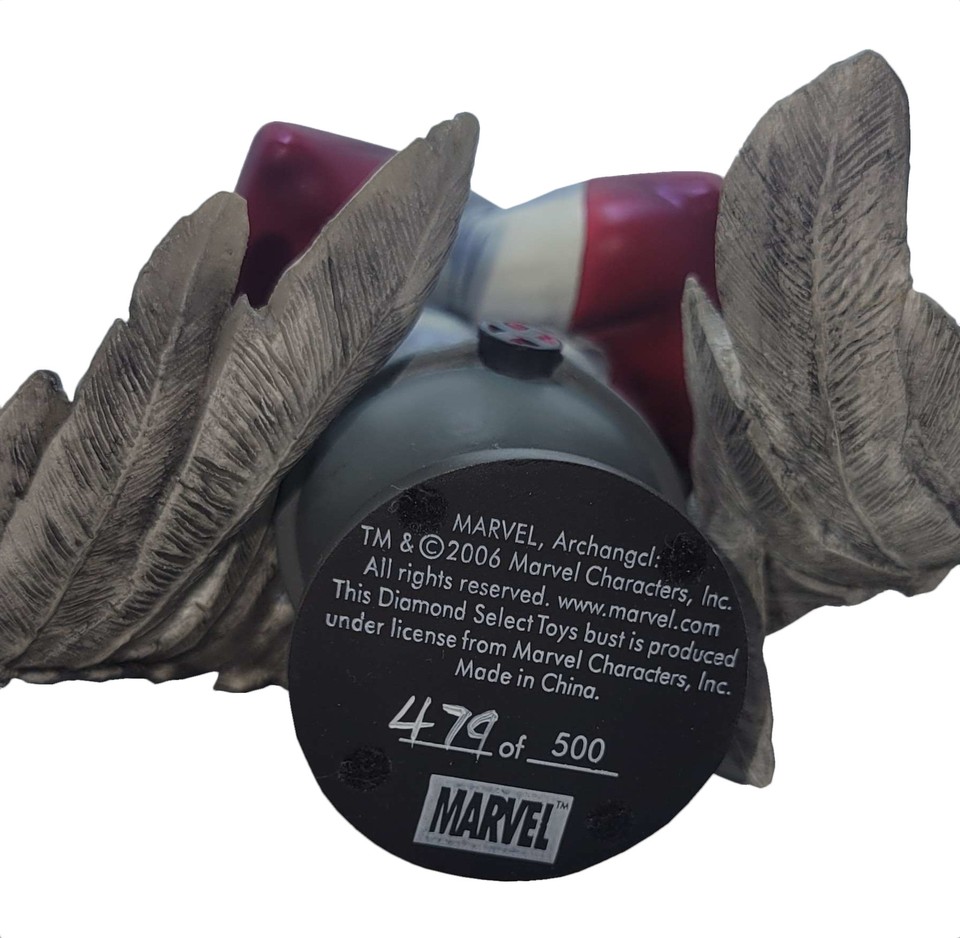 Marvel X-Men Angel Diamond Select Bust Limited Edition 6" Statue 479/ ...