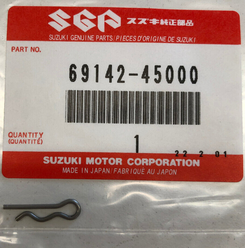 Suzuki OEM NOS Genuine Original Motorcycle P/N 69142-45000 Brake Pad ...