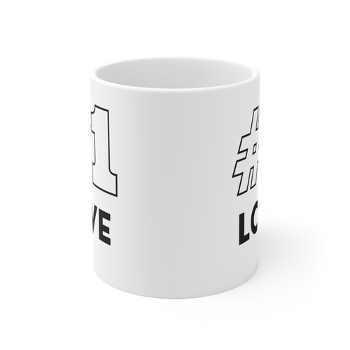 Number 1 Love Ceramic Coffee Mug 11oz | eBay
