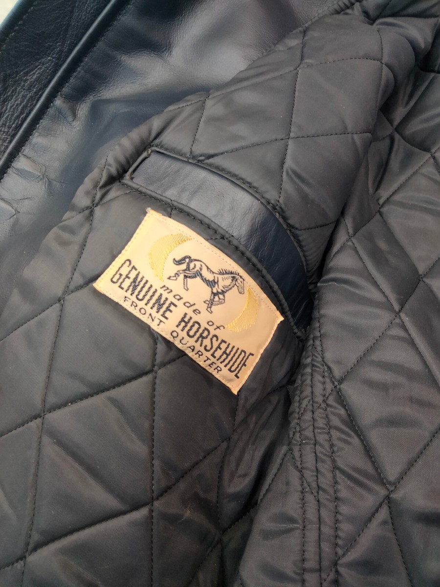 LOST WORLDS BUCO J25 CUSTOM NAVY HORSEHIDE MOTORCYCLE JKT LOST WORLDS BUCO J25 CUSTOM NAVY HORSEHIDE MOTORCYCLE JKT