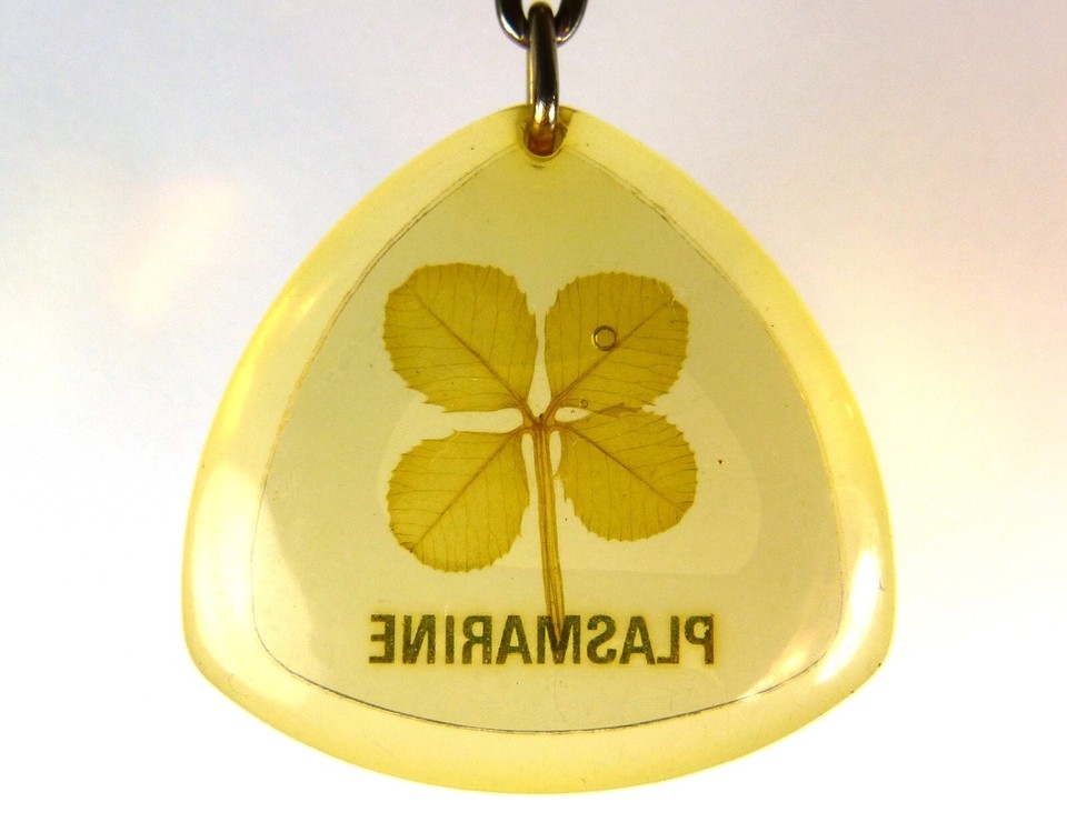 Porte-clés Résine Trèfle à 4 feuilles - PLASMARINE - Médicament - | eBay