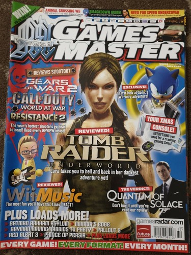 GAMESMASTER MAGAZINE ISSUE 206 CHRISTMAS 2008 GAMES MASTER | eBay UK