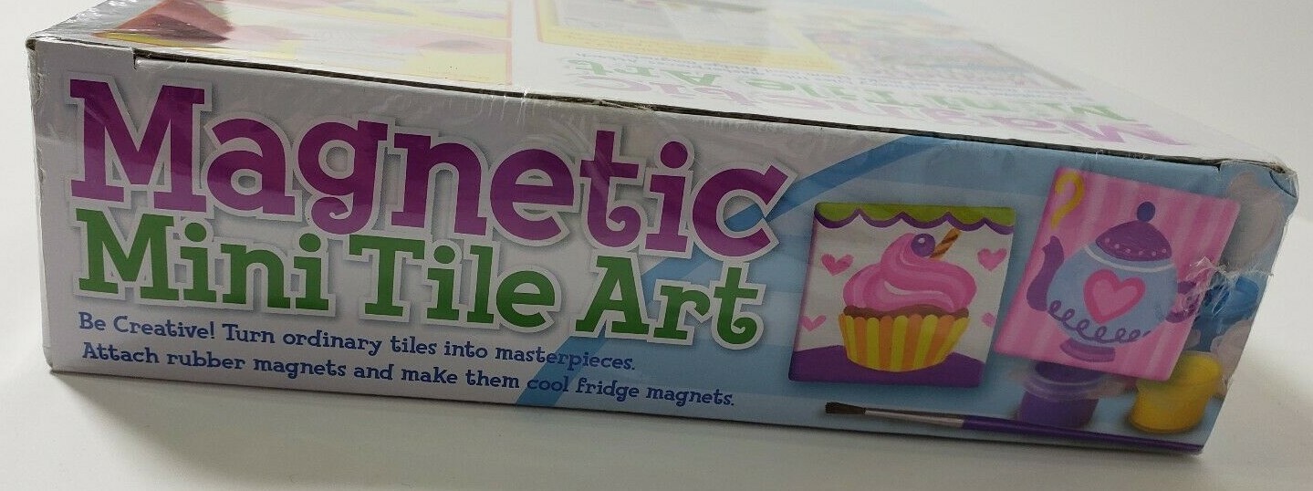 Magnetic Mini Tile Art Kit 4M Educational Toys For Kids Ages 8 and Up ...
