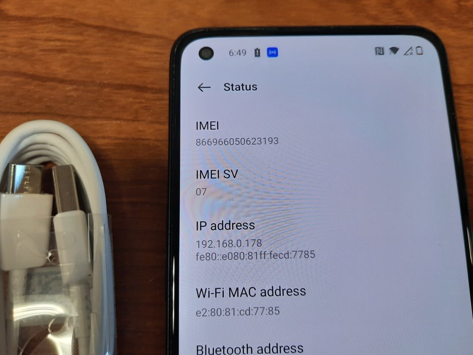 Oneplus Nord N20 5G 128GB GN2200 (Metro-GSM Unlocked) Blue Great ...