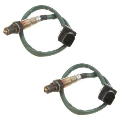 Bosch Set Pair of 2 Front Oxygen Sensors for Mercedes W204 W212 C207 ...