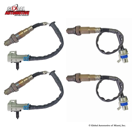 Set of 4 AC Delco Oxygen O2 Sensor for 2008-2014 GM V8 4.8L 5.3L 6.0L 6 ...