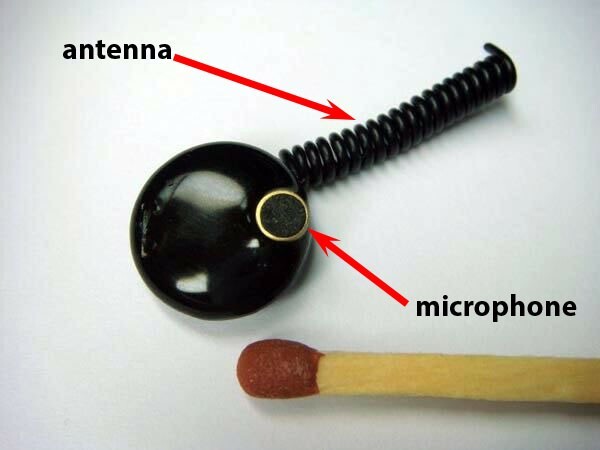 Mini Spy Audio Bug – 300m Wireless UHF Transmitter, Hidden Mic, Made in ...