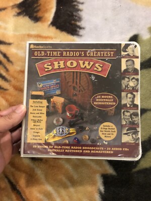 Old Time Radio's Greatest Shows - 20 CD Set - Brand New | eBay