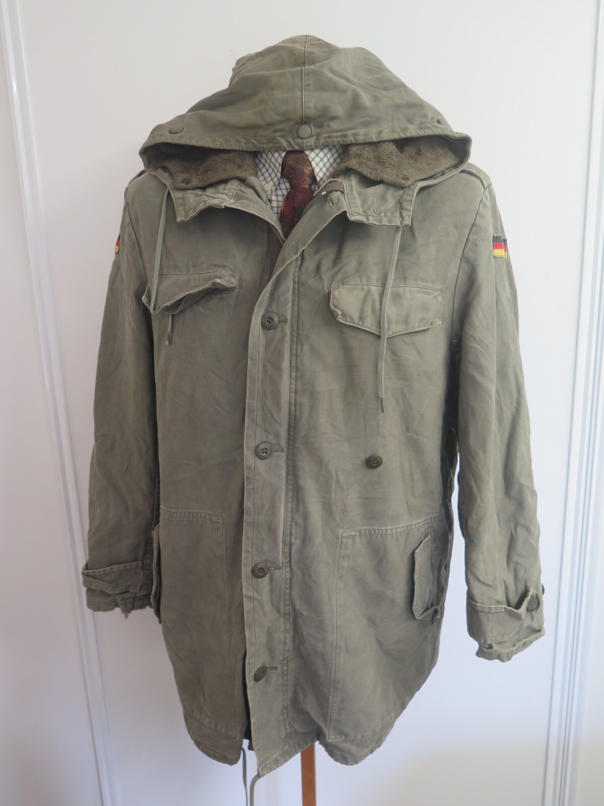 GERMAN ARMY CLASSIC PARKA Military Combat Jacket Coat… - Gem