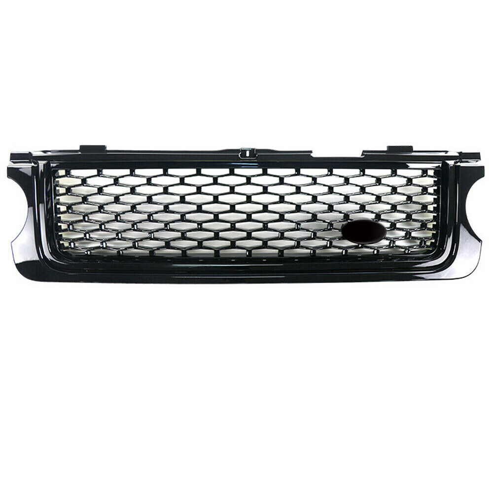 Bumper Upper Grill Grille W/Side Vent Trim For LR Range Rover L322 2010 ...