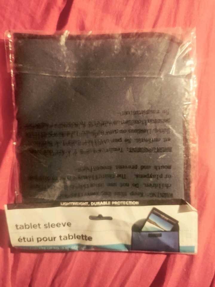 Padded Tablet Sleeve for iPad Mini, Kindle Fire, Nook Color, Nook ...