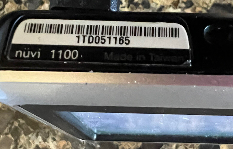 Garmin nuvi 1100 Ultra Thin GPS Navigator with 3 in. Touch Screen | eBay