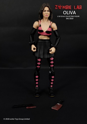 Zombie Lab 1/18 scale (4") action figure Oliva | eBay