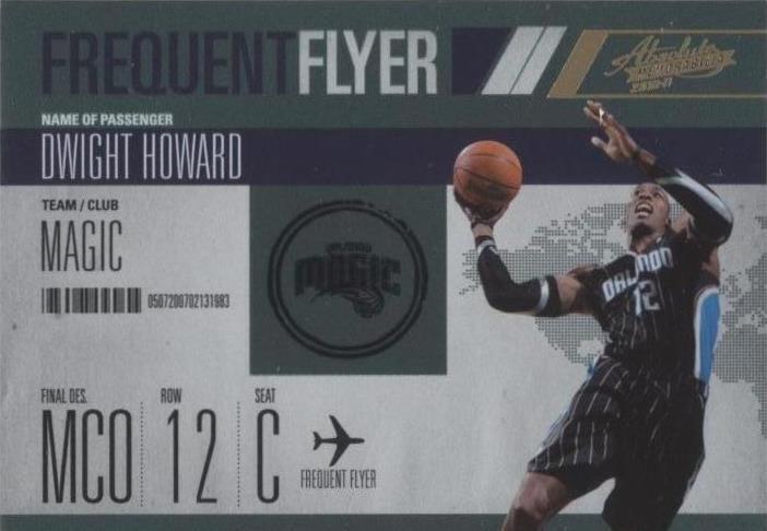2010-11 Absolute Memorabilia - Frequent Flyer Dwight Howard #7 /399 for ...