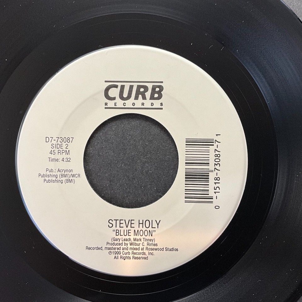 Steve Holy, Don't Make Me Beg / Blue Moon, 7" 45rpm, Vinyl NM | eBay