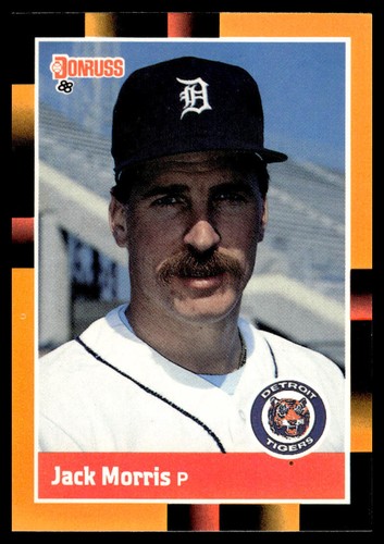 1988 Donruss Baseball's Best Jack Morris #181 Detroit Tigers 71A | eBay