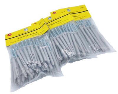 Frame Fixings Hammer In Nylon Masonry Wall Plugs & Screws 6MM - 55MM ...