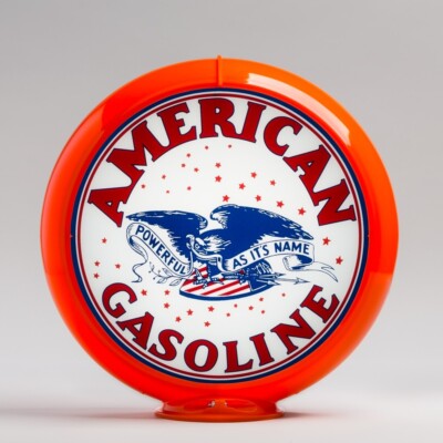 American Powerful Gasoline 13.5" in Orange Plastic Body (G102) FREE US ...