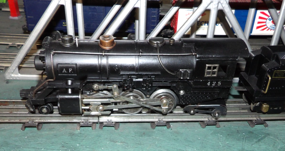 American Flyer O gauge prewar 425 engine and oill tender, stunning | eBay