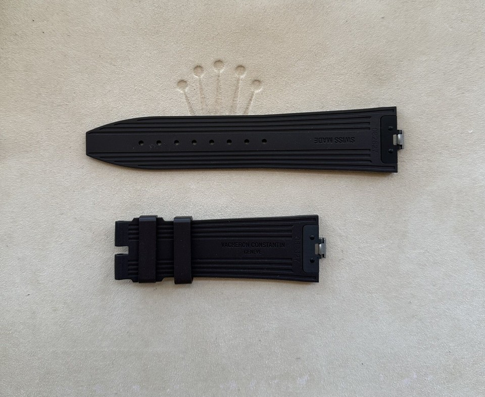 OEM Rare Vacheron Constantin Overseas Brown Rubber Watch Strap 4500v ...