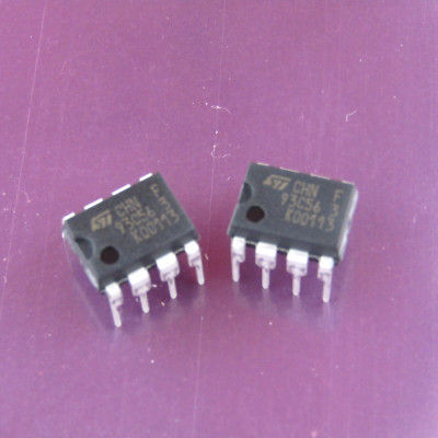 ( 2 PCS ) 93C56 ST Microsystems 8 PIN DIP 2K-Bit Microwire Serial ...