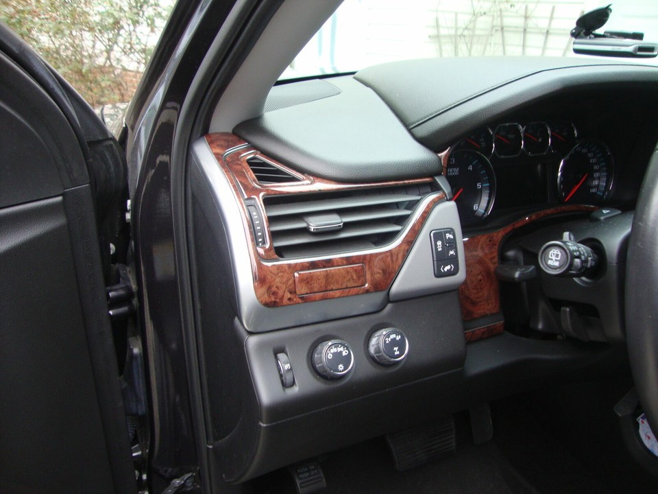 2015-2020 Chevrolet Suburban Interior Wood Dash Trim Kit Set 2015 2016 ...