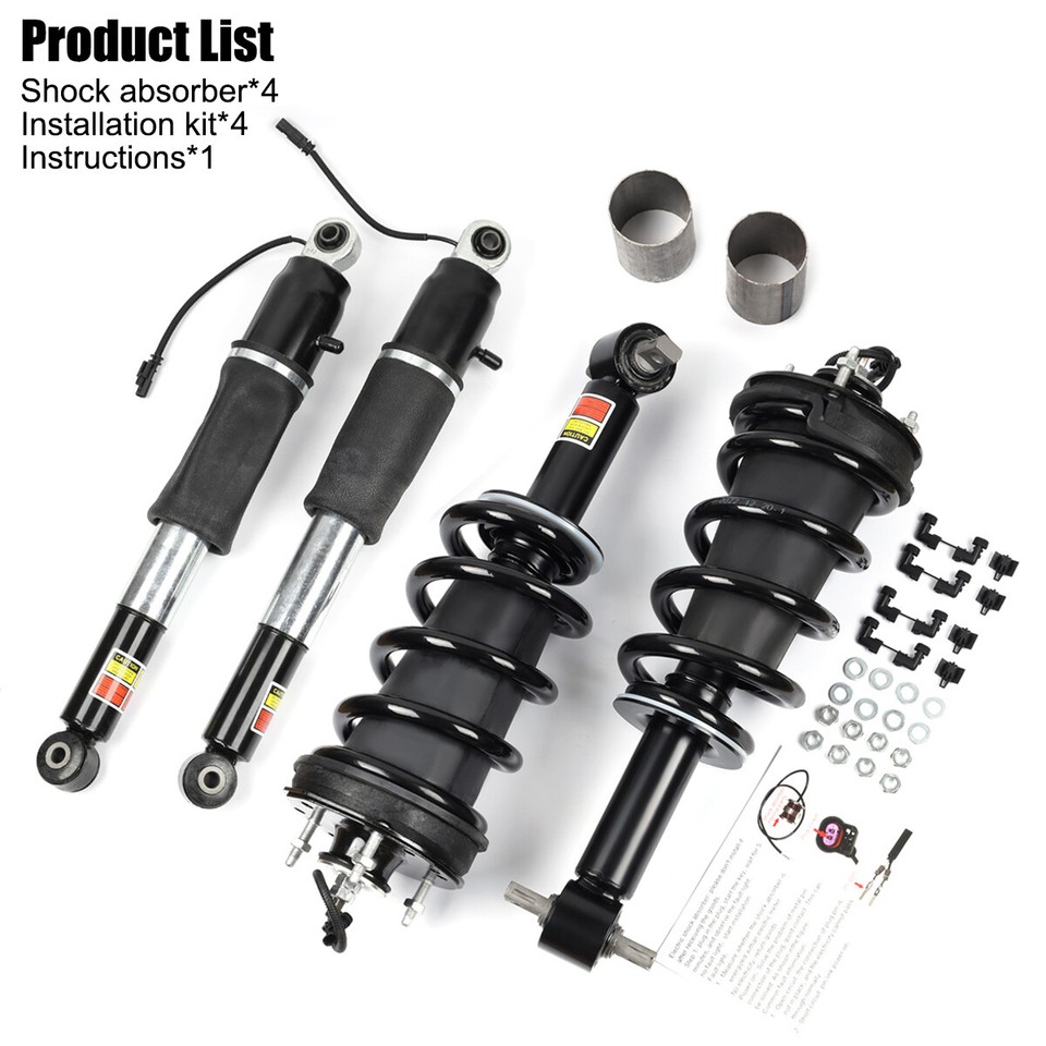 Front Struts Rear Shocks Kit w/ MagneRide Suspension for Tahoe Suburban ...